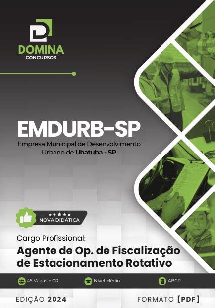 Download Apostila Concurso Emdurb Ubatuba Sp 2024