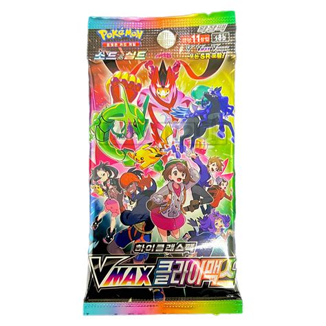 Pokemon Vmax Climax S8b Korean Booster Pack — Japan2uk