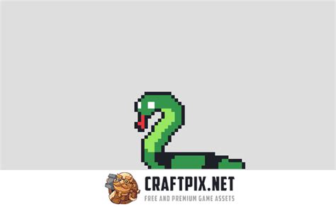 Jungle Enemies Pixel Art By Free Game Assets Gui Sprite Tilesets