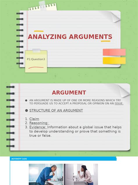Analyzing Arguments Pdf Argument Reason