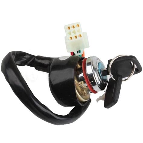 6 Wire Ignition Key Switch For Atvs
