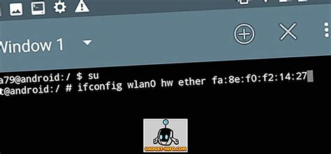 Change Mac Address By Terminal Emulator Pofeproof