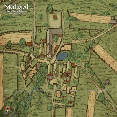 Merhojed Map Kingdom Come Deliverance Game