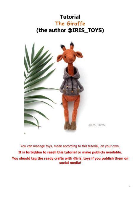 Tutorial The Giraffe Crochet Patern In 2024 Häkeln Spielzeug Muster Häkeln Figuren Häkeln
