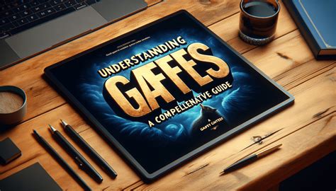 Understanding Gaffes A Comprehensive Guide IKno