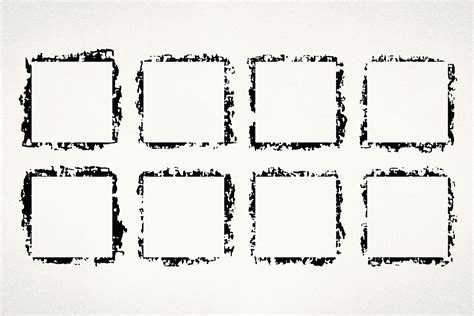 Grunge Frames Graphic By Marvgraphics · Creative Fabrica