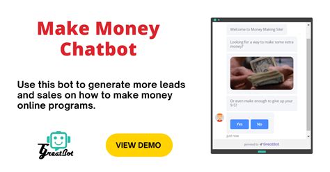 Make Money Chatbot GreatBot