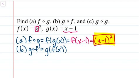 How To Compose Functions Example 2b Math Energy Tv Youtube