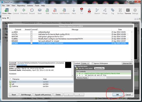 Git Edit A Commit Message In Sourcetree Windows Already Pushed To