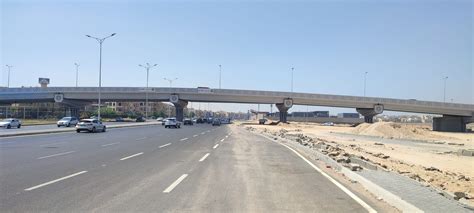 Mostafa Kamel Bridge At The Intersection Of Sadat Axis With Mostafa