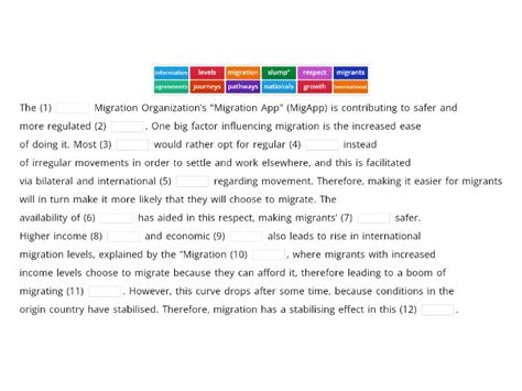 migration missing word