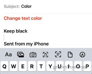 How To Change Text Color On Iphone