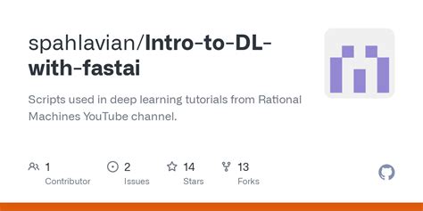 Intro To DL With Fastai Intro To DL Ipynb At Main Spahlavian Intro To DL With Fastai GitHub