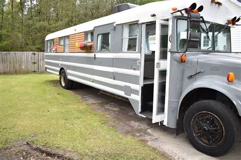 Remodeled School Bus Conversion Skoolie School Bus Rv Conversion Bus Conversion For Sale