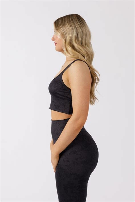 Reluna™ Double Strap Bra Obsidian Paragon