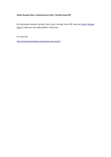 Ppt Youtube Clone Powerpoint Presentation Free Download Id11944162