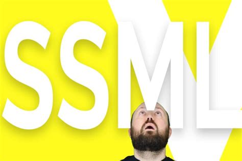 What Is SSML Speech Synthesis Markup Language A Beginner S Guide VUX World