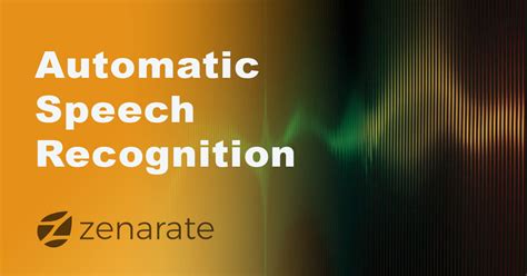 What Is Automatic Speech Recognition