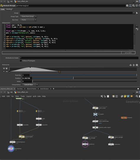 Can Chramp Shape Be Animated Controlled By A Audio Spectrum Chop General Houdini Questions