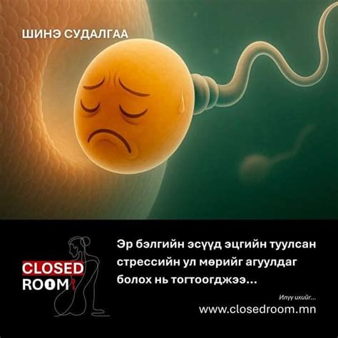 Ихэр Мэдэх үү Эр бэлгийн эсүүд эцгийн сэтгэлзүйн болон биеийн стрессийн ул мөрийг тээж явдаг