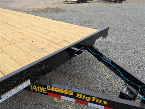 New 2026 Big Tex Trailers 20 14oe 14k Flat Bed Trailer W Slide In