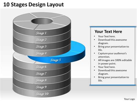 1013 Busines Ppt Diagram 10 Stages Design Layout Powerpoint Template PPT Images Gallery