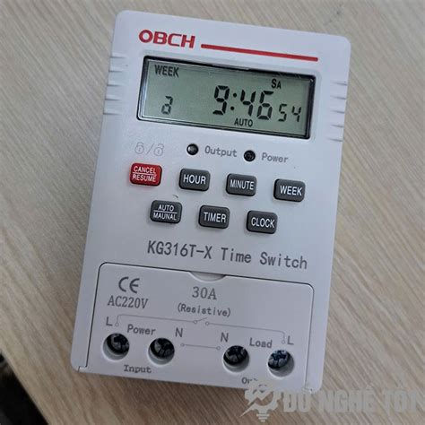 Bộ Hẹn Giờ Thời Gian Thực Kg316t X Obch Đồ Nghề Tốt