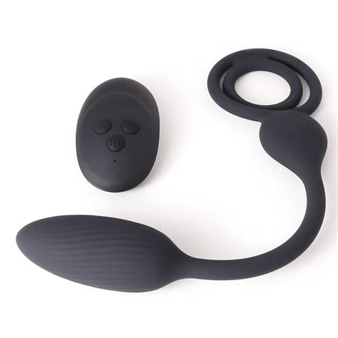 Cock Ring And Anal Plug Squeeze And Plug