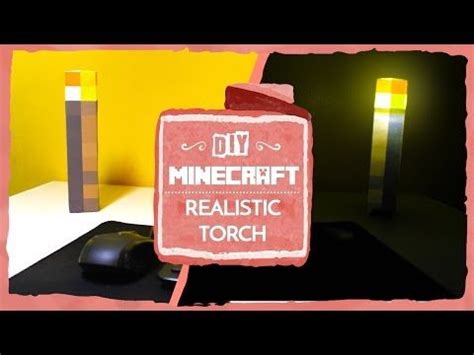 Minecraft Torch DIY YouTube Minecraft Light Minecraft Cake Cool Minecraft Ice Cream Pops