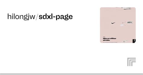 Hilongjw Sdxl Page Run With An API On Replicate