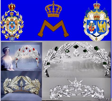 Hrh Princess Maria Bonaparteof Greece And Denmark Cartier Wreath