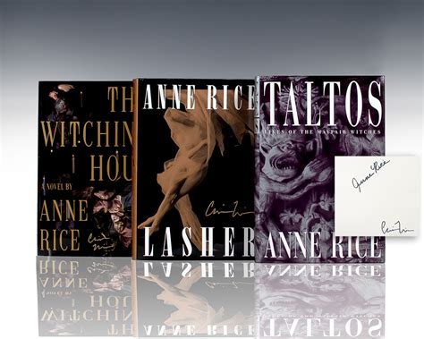 Lives Of The Mayfair Witches Trilogy The Witching Hour Lasher Taltos