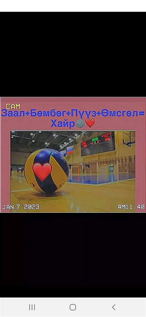 Нисдэг бөмбөг волейболын сургалт