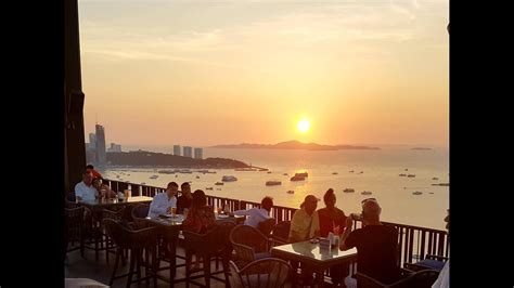 Sunset Horizon Rooftop Restaurant And Bar Hilton Pattaya Thailand