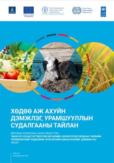 Хөдөө аж ахуйн дэмжлэг урамшууллын судалгааны тайлан United Nations Development Programme