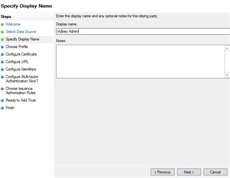 How Do I Configure Single Sign On Using ADFS