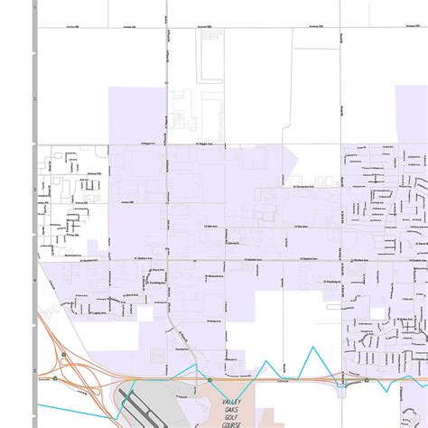 Premium Style Wall Map Of Vista Ca American Map Store