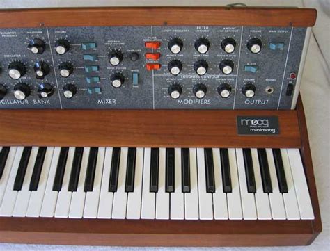 Vintage Minimoog Model D Analog Synth Recently Serviced 100 Original