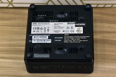 Msi Cubi M Review Storagereview Com