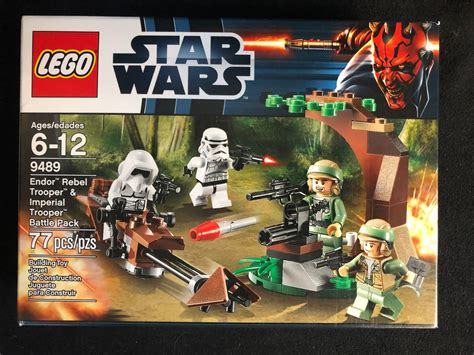Lego Star Wars Endor Rebel Trooper And Imperial Trooper Battle Pack 9489