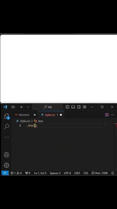 Add Box In Html Css Html Htmlcss Pythontricks Python Youtube