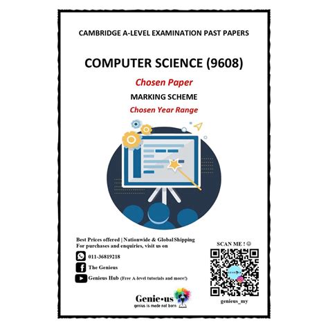 [yearly computer science] caie a level computer science past year