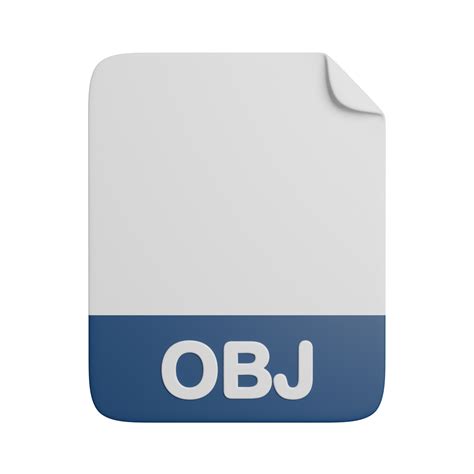 OBJ Document File Extension 16637252 PNG