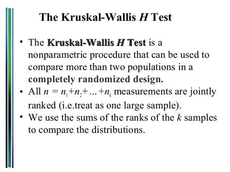 python秩和检验（kruskal wallis h test） kw检验结果是h值还是卡方 csdn博客