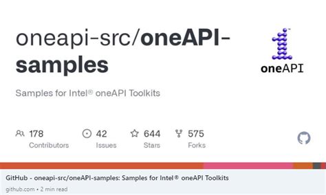 Intel Dev Tools In This Github Code Sample Get A Quick