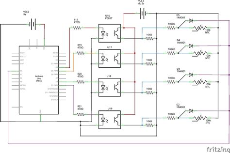 One Analoge Multiple Readings With Pc817 General Electronics