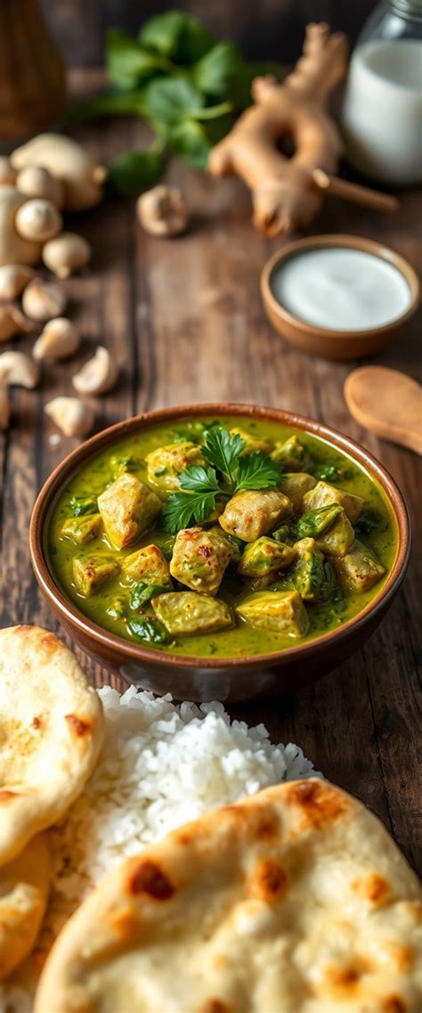 Spinach Chicken Curry Recipe