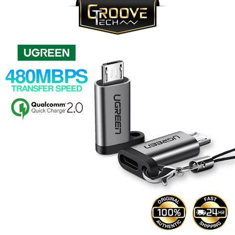 Ugreen Mm Usb C Type C Type C Female To Micro Usb Male Cable Adapter With Microusb Convertor