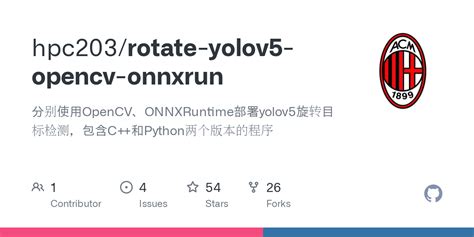 Github Hpc203rotate Yolov5 Opencv Onnxrun 分别使用opencv、onnxruntime部署