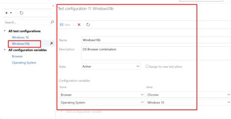 adding a configuration in azure testplans azure devops azuredevops guide